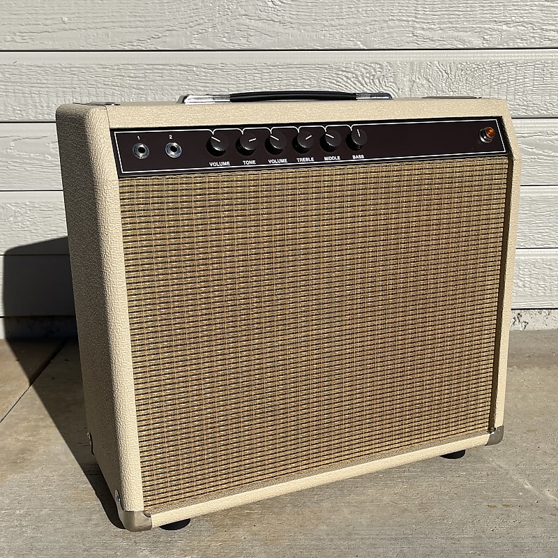 Handwired Parallelogram 30-watt 2-Channel Brownface 6G3 / TMB | Reverb