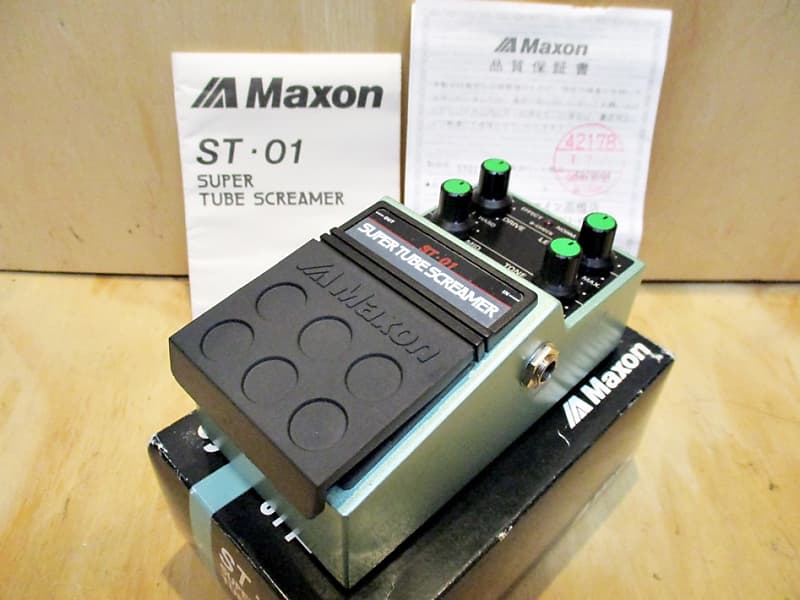 Maxon ST-01 Vintage Tube Screamer ( 808 ) | Reverb
