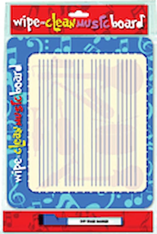 Wipe Clean Music Board | Reverb