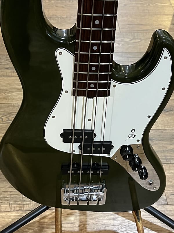 Sago Jazz bass 2016 - Sage green | Reverb