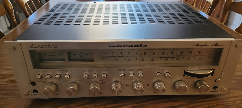 Marantz 2330B 1977 - Stainless Steel Front | Reverb