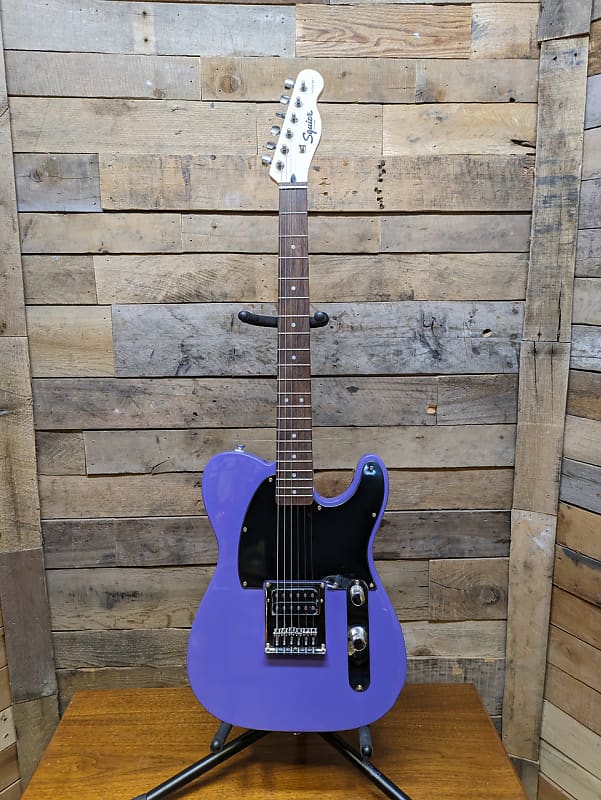 Squier Sonic Esquire Purple Tele Telecaster Electric Guitar - | Reverb