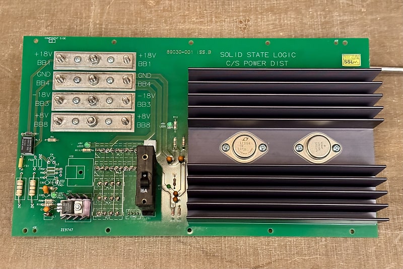 Solid State Logic SSL 9000J Center Section Power | Reverb Canada