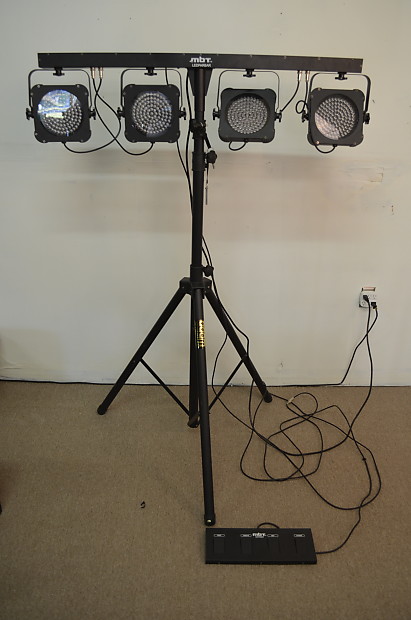 MBT Ledparbar Lighting System 4 Light LED Bar Black | Reverb