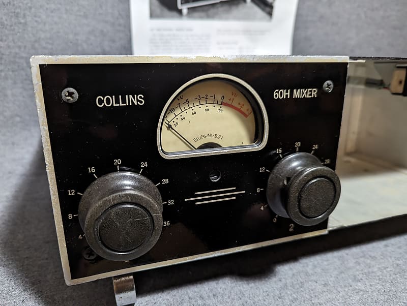 Collins Radio Company 60H mixer for use with 212Y tube | Reverb