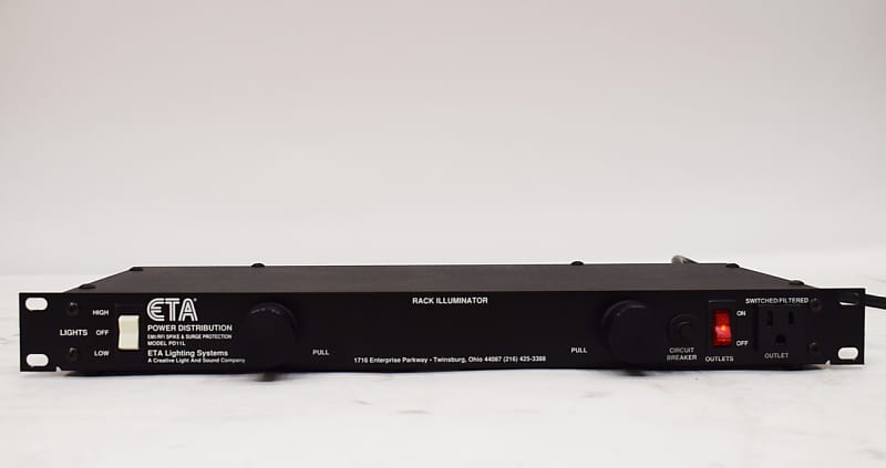ETA PD11L Rack Mounted Power Distribution | Reverb