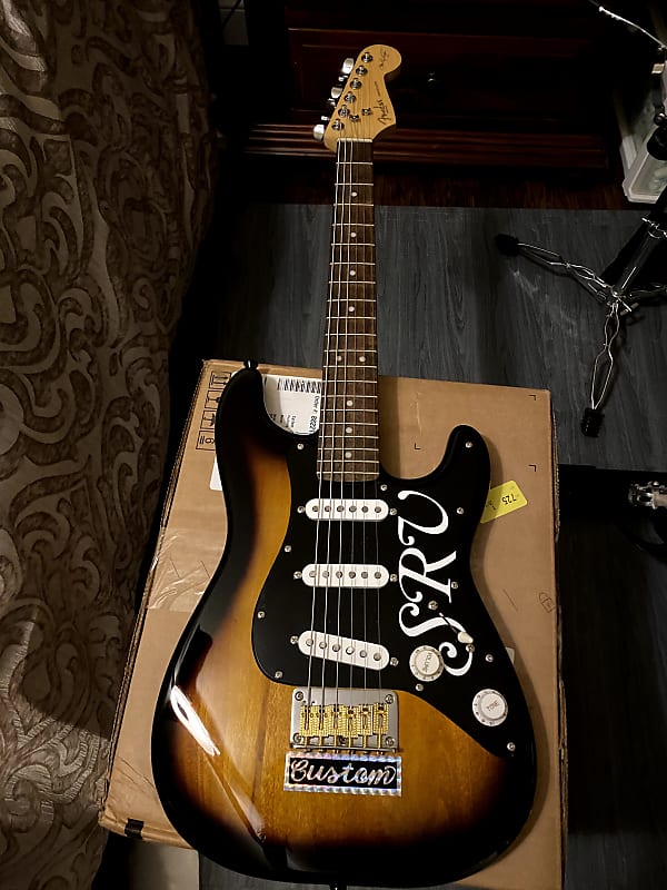 Fender Squier Mini 2020 Sunburst Upgraded SRV-style Ultimate | Reverb