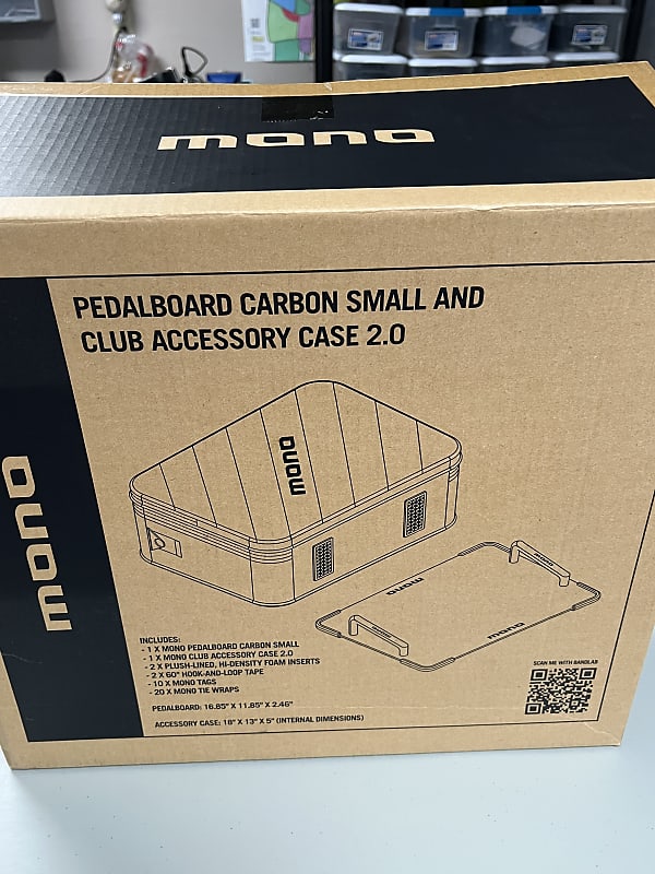 Mono Pedalboard Carbon with Club Case | Reverb