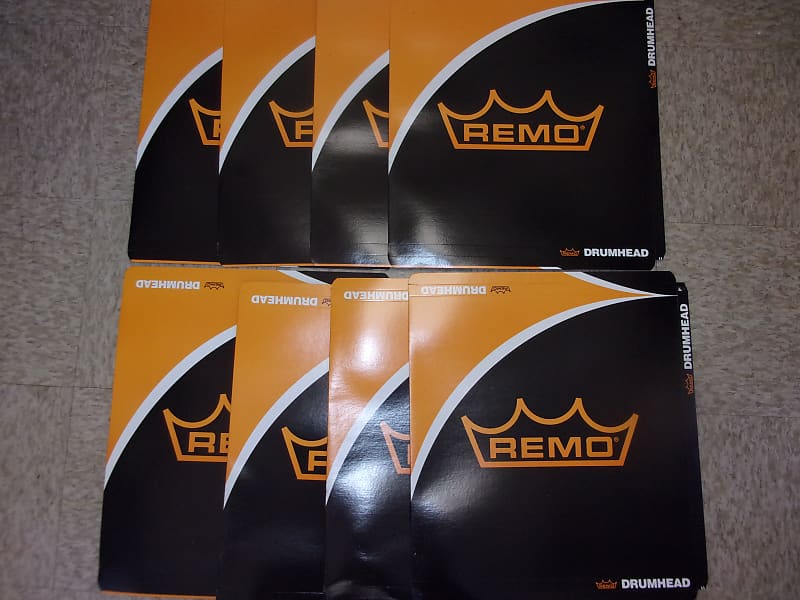 Lot of 6 Remo 14" Drum Head Boxes Only NO heads included new | Reverb