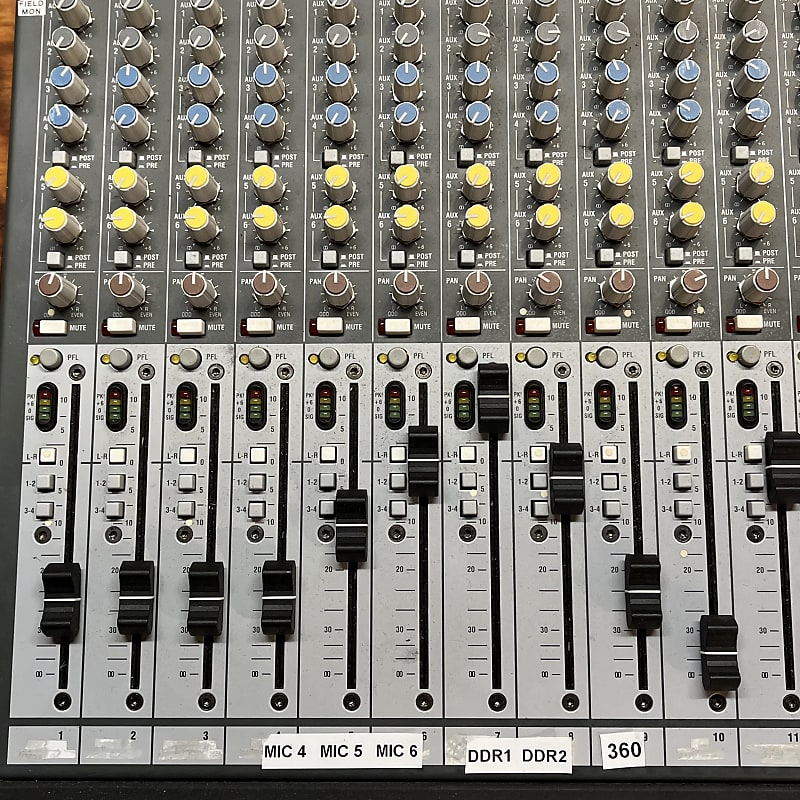 (16774) Allen & Heath GL2400-16 4-Group 16-Channel Mixing | Reverb