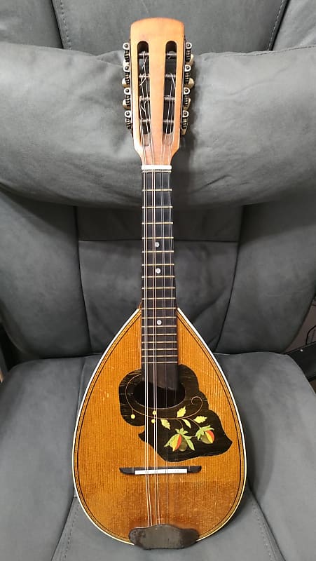 LIGNATONE BOWLBACK MANDOLIN WITH NICE SOUND** SEE VDO** | Reverb
