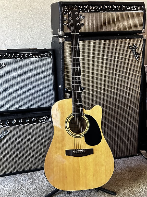 Samick LW025GCEQ - Natural | Reverb