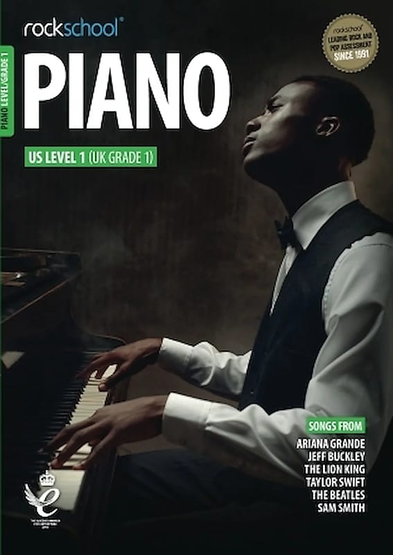 Rockschool Piano Grade 1 (2019+) Bk/aud | Reverb