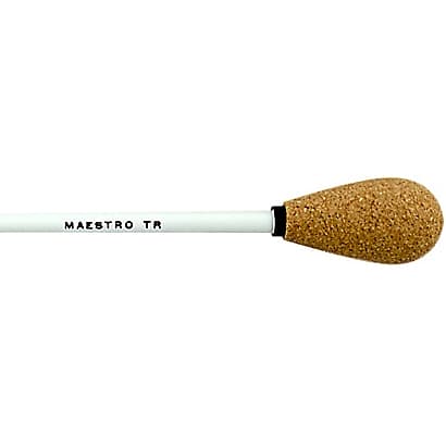 Maestro Conducting Wood Baton - 14 Pear Cork White | Reverb