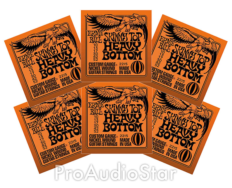 Ernie Ball 2215 Slinky Skinny Top Heavy Bottom Electric | Reverb