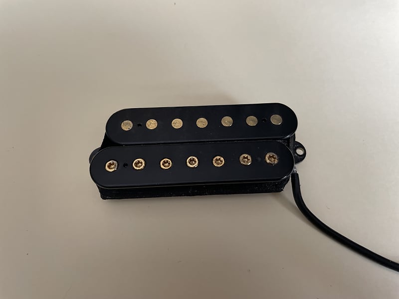 Kiesel Lithium 7 String Multiscale Bridge Pickup - Black with | Reverb