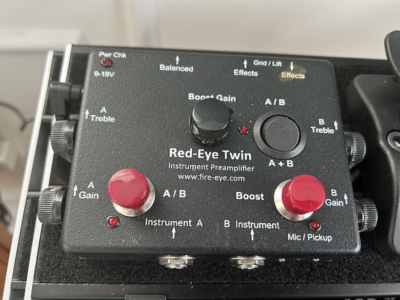 Fire Eye Development Red Eye Twin Preamp 2024 | Reverb