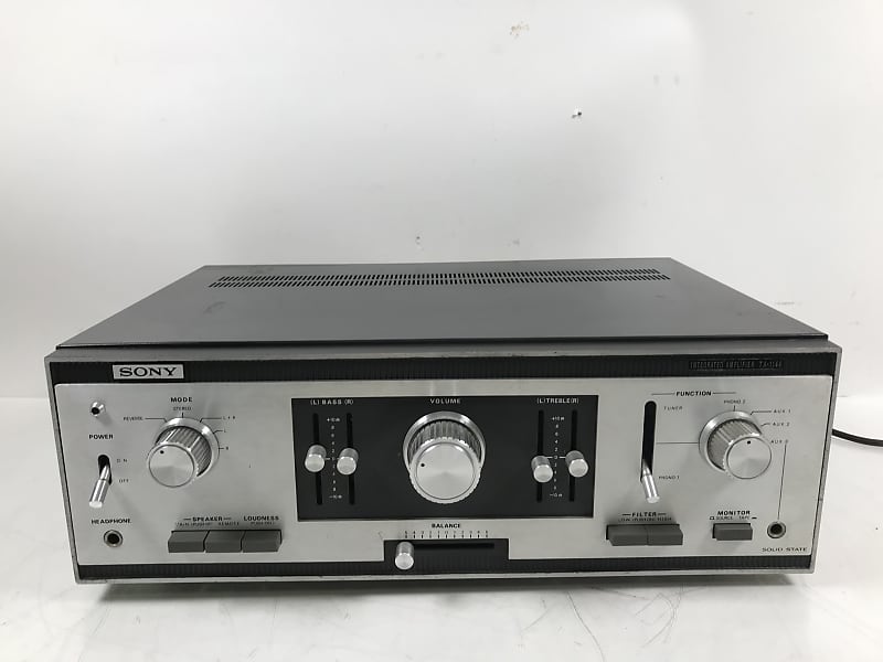 Vintage Sony TA-1144 Integrated Amplifier | Reverb