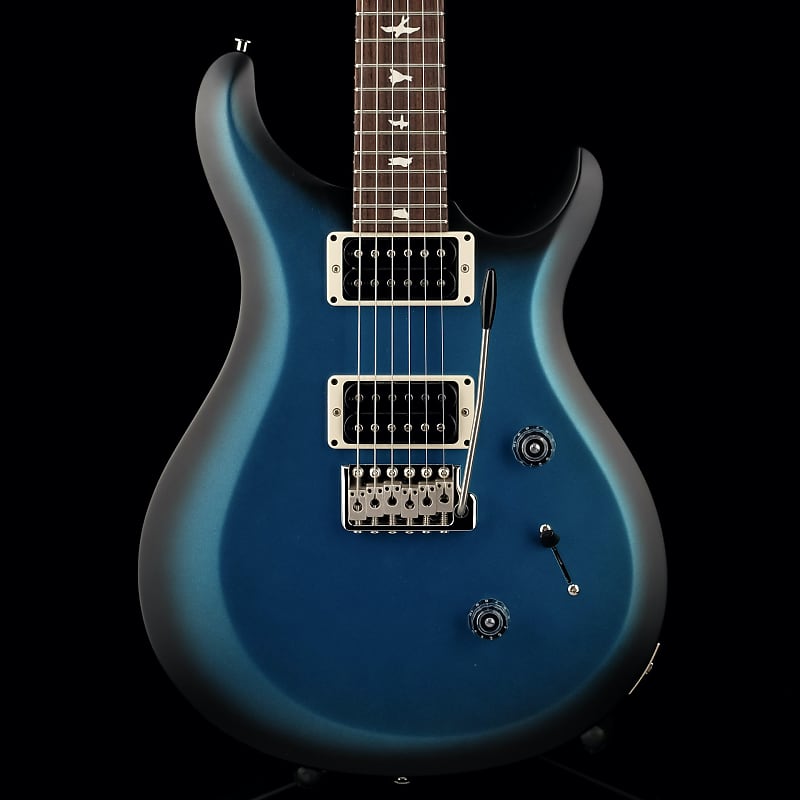 PRS S2 Custom 24 Custom Color Satin Frost Blue Metallic | Reverb