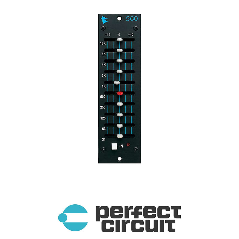 API 560 500-Series Discrete 10 Band Graphic EQ | Reverb