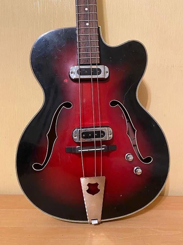 Musima 1655 HB Bass Guitar Germany Muzima Vintage | Reverb