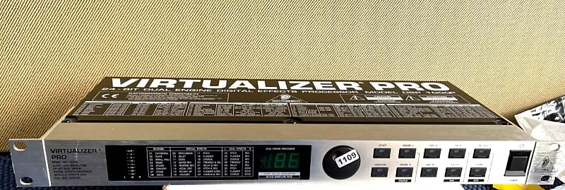 Behringer BEHRINGER VIRTUALIZER PRO DSP 1000P 24Bit Dual | Reverb