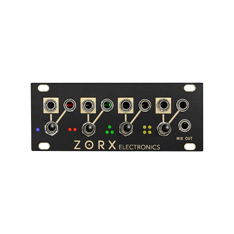 ZORX electronics 1U/3U Silencer 2022 - Black & Gold | Reverb