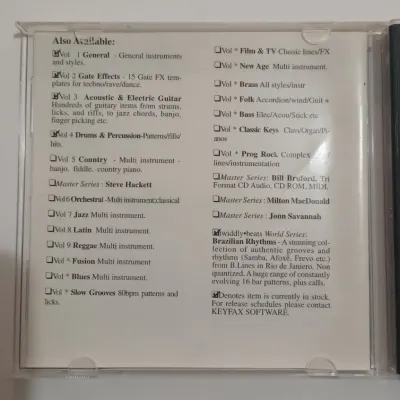 Keyfax Software Twiddly Bits Volume 4 Drums & Percussion | Reverb