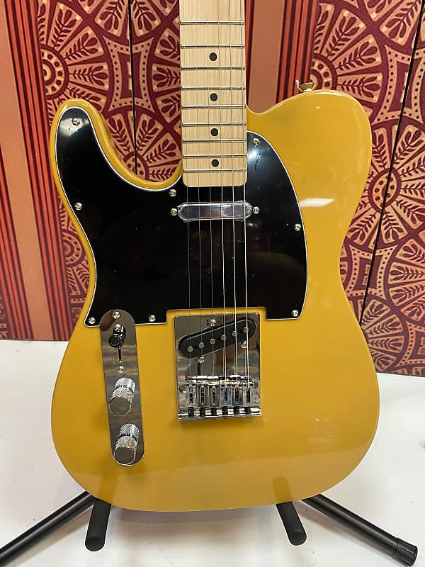 Squier Affinity Series Telecaster Left Handed Electric Guitar | Reverb
