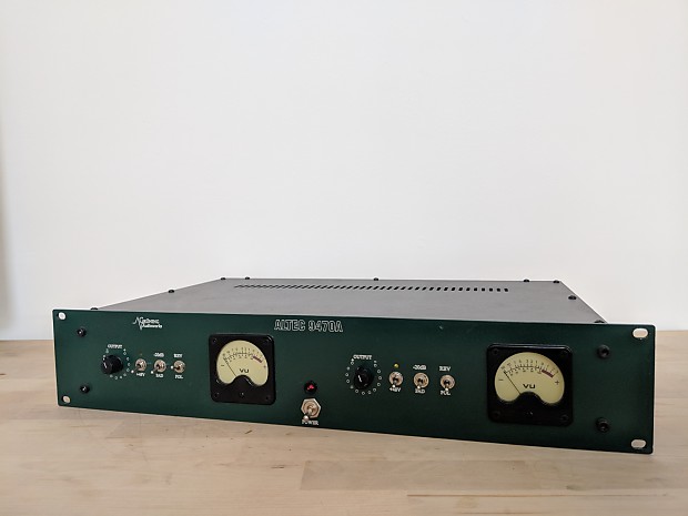 Altec 9470A Vintage Microphone Preamp Racked 2 Channel | Reverb