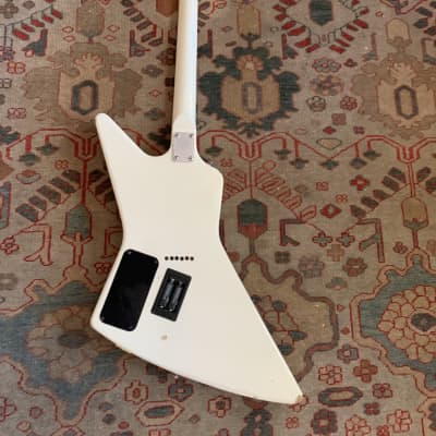 1980s Cort Effector electric guitar Explorer with built in | Reverb