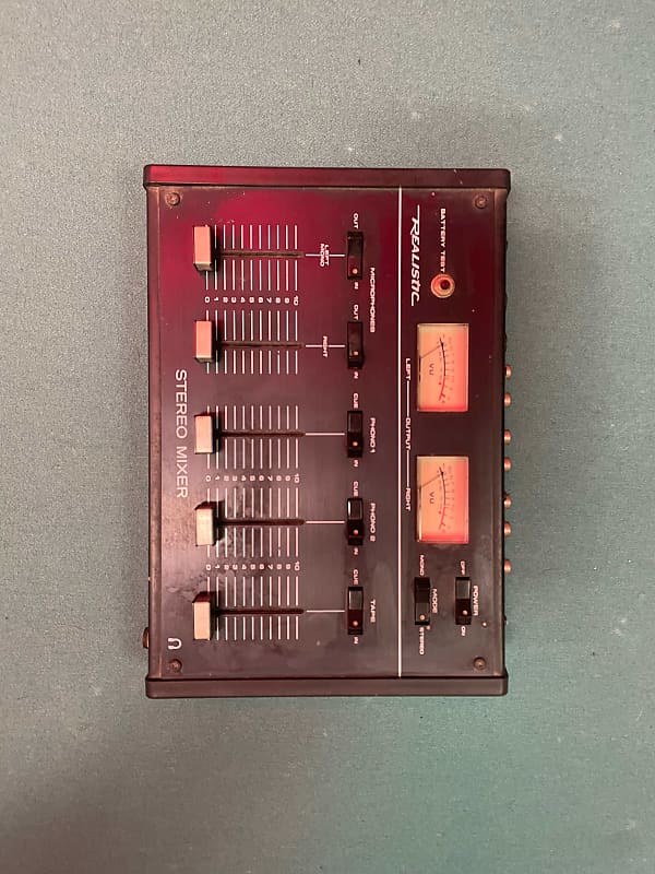 Realistic Sound Mixer 32-1100a | Reverb