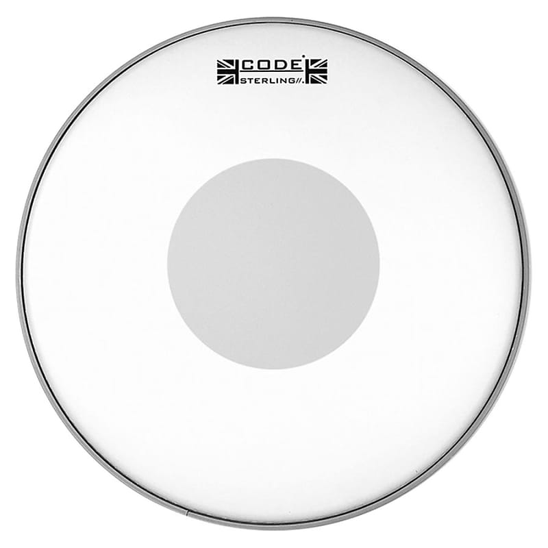 Code Drumheads 14'' Sterling weiß rauh | Reverb