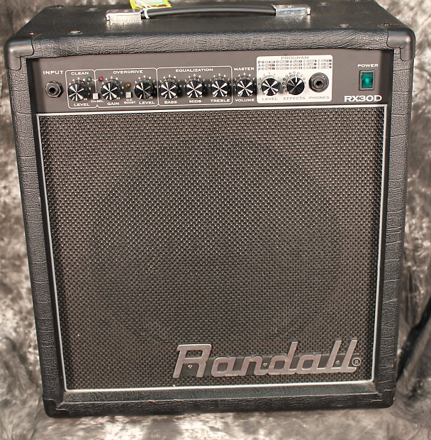 Randall RX30D 30-Watt 1x12" Combo Amp with Digital Effects | Reverb