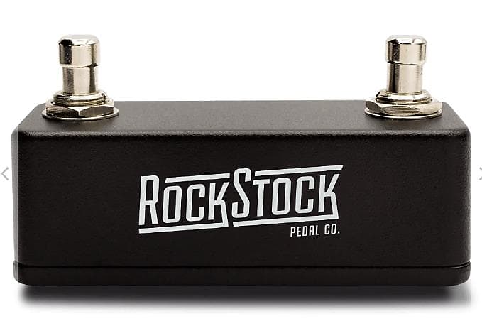 ROCKSTOCK Dual Switch Auxiliary Pedal 2021 - black | Reverb