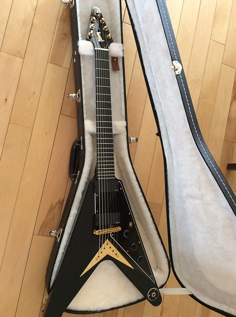 Gibson Flying V 7-string 2011 ? Black | Reverb
