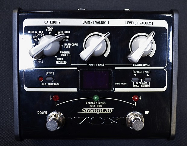 DEMO Vox StompLab IG Multi-effects Processor in Black - | Reverb