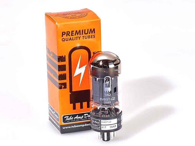 TAD 6V6GT-CZ 6V6GT 6V6 VACUUM TUBE RT431 TUBE AMP DOCTOR | Reverb