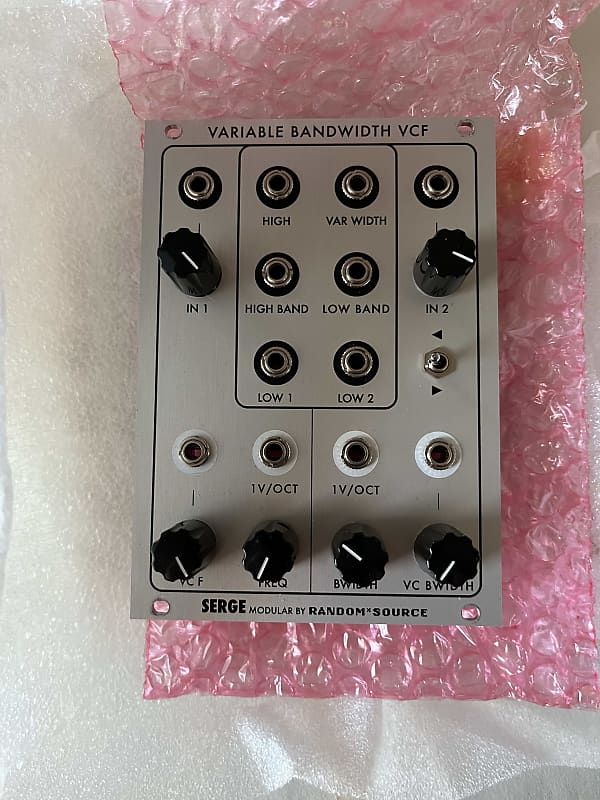 Random * Source Serge VCF2 - Variable Bandwidth Filter 2022 | Reverb