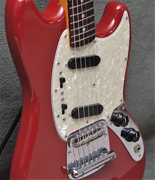 Fender Mustang '65 Reissue MIJ 1995 Dakota Red | Reverb