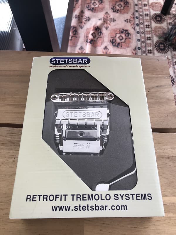 Stetsbar Hardtail Chrome Tremolo HTCCR | Reverb