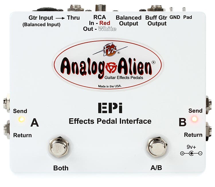 Analog Alien EPI-09 Effects Pedal Interface | Reverb