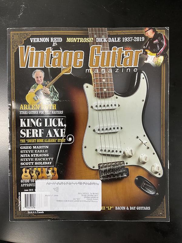 Vintage Guitar Magazine Arlen Roth, Greg Martin June | Reverb España