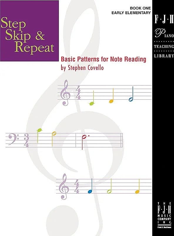 Step Skip & Repeat, Book 1Basic Patterns for Note Reading | Reverb