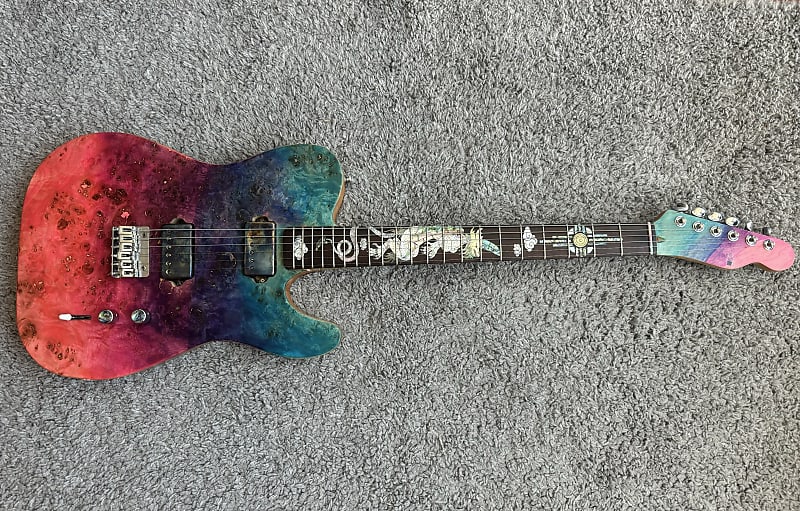 Oldmusic Celestial Dragon Telecaster Tele Custom made in | Reverb