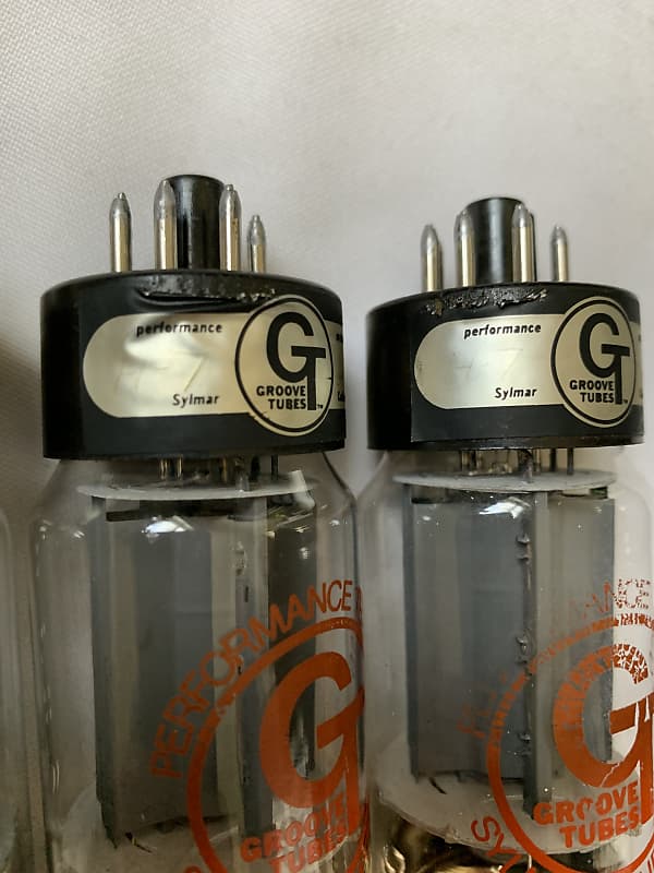 Sylvania 6L6GC Output Tubes Matched Pair for Fender Groove | Reverb