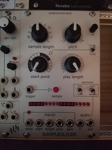 Ginko Synthese Sampleslicer Trigger/Sampler | Reverb