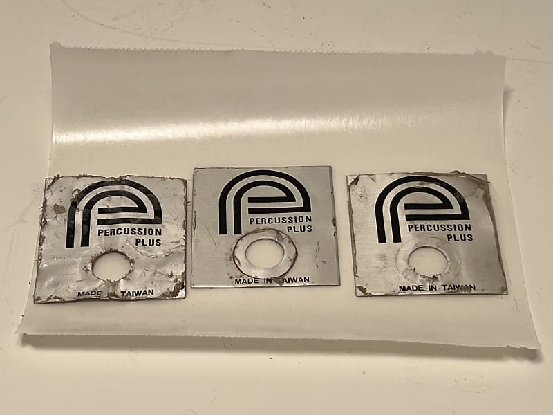 Percussion Plus Three Badges | Reverb