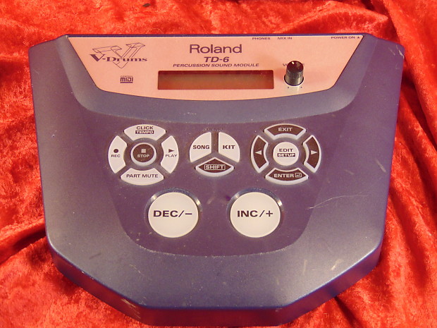 Roland TD-6 Drum Module | Reverb