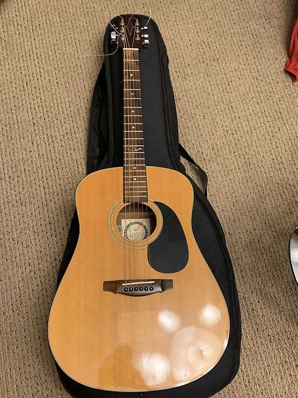 Álvarez 5224 Acoustic Guitar w/ Levys CM 20E Case | Reverb